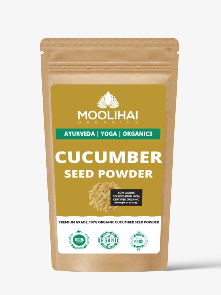 Cucumber Seed Powder / Vellari Vithai Podi / Cucumis Sativus - Moolihai UK