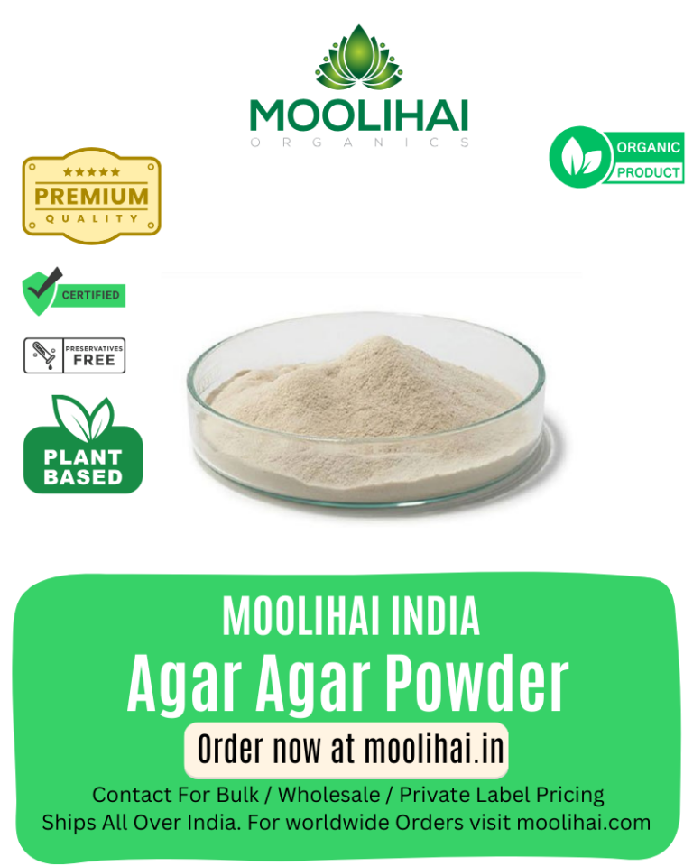 Pure and Natural Agar Agar Powder | 100% Vegetarian Gelative ...