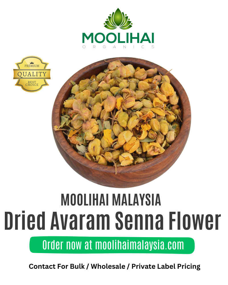 Dried Avaram Senna Flower / Cassia Auriculata – Moolihai Malaysia