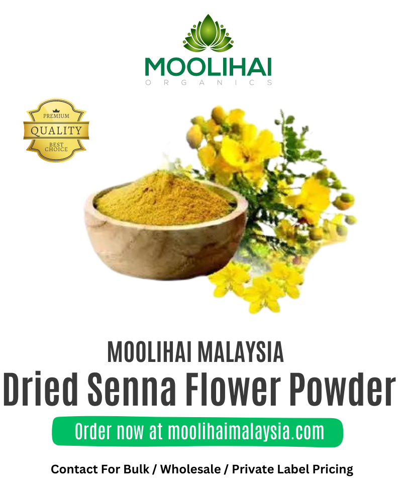 Dried Senna Flower Powder – Moolihai Malaysia
