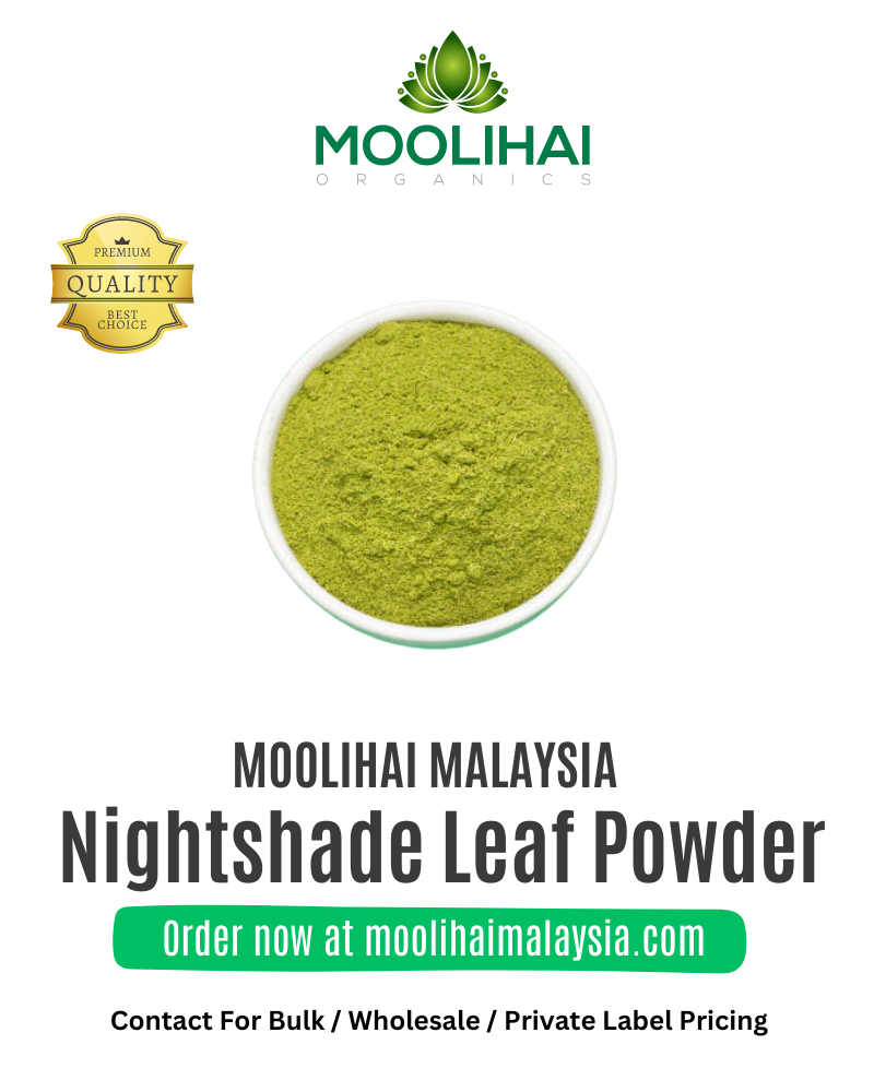 Nightshade Leaf Powder - Moolihai Malaysia