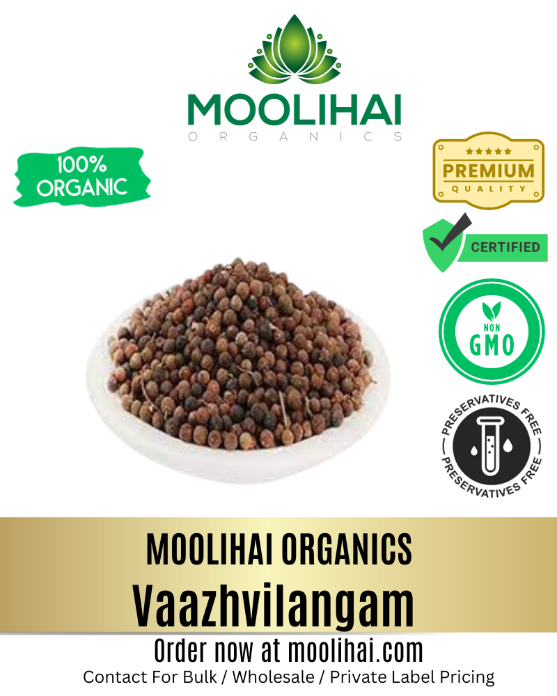 Vaazhvilangam / Embelia Ribes / Vidanga / Vayuvilamgam / Baibadang ...