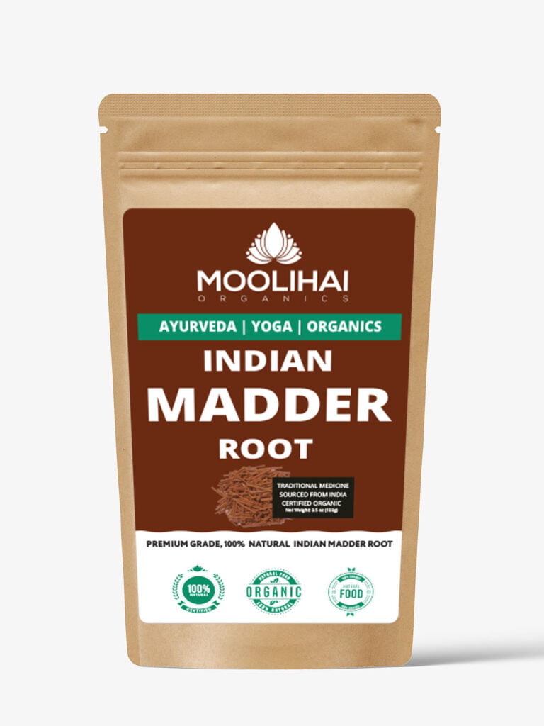 100% Organically Grown Indian Madder Root (Manjitti Ver) - Manjistha ...