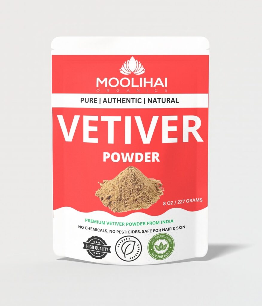 Vetiver / Coleus Vettiveroides Root Powder - Moolihai.com