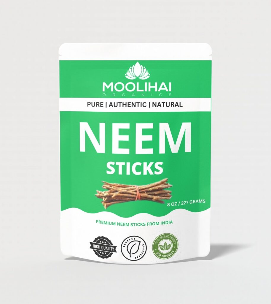 Ayurvedic BPA Free Organic Neem Sticks / Neem Datun / Twig Tooth Brush ...
