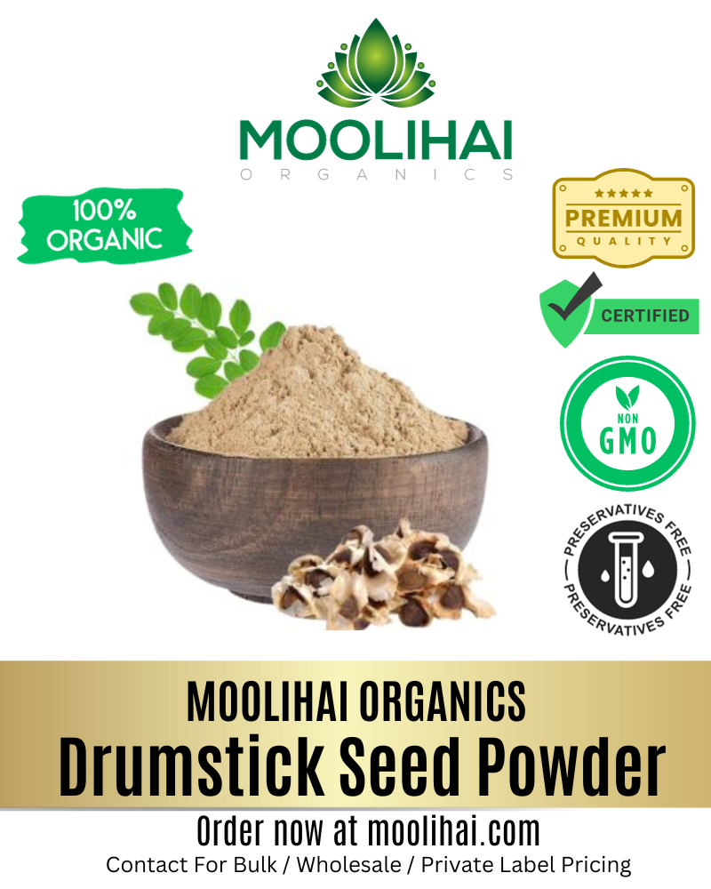 Organic Moringa Seed Powder - Moolihai.com