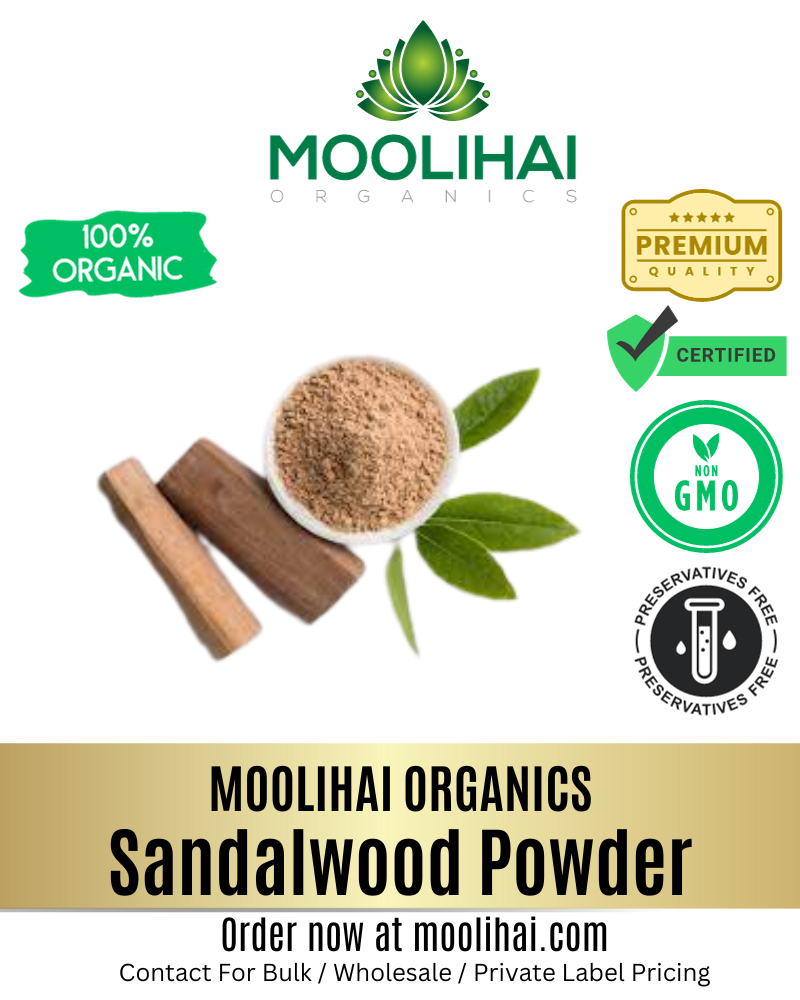 Natural Sandalwood Powder | Chandan Powder - Moolihai.com