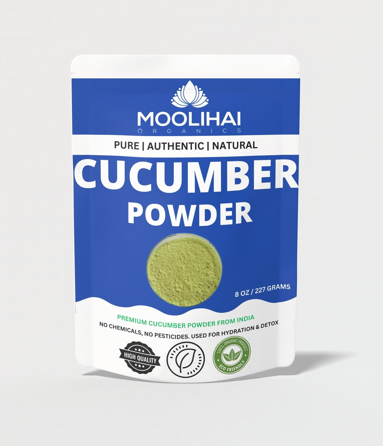 Organic And Fresh Cucumber Powder - Moolihai.com